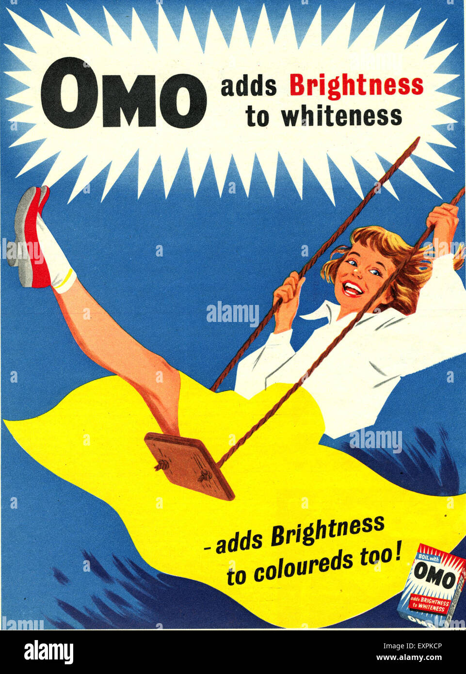 Omo washing powder hi-res stock photography and images - Alamy