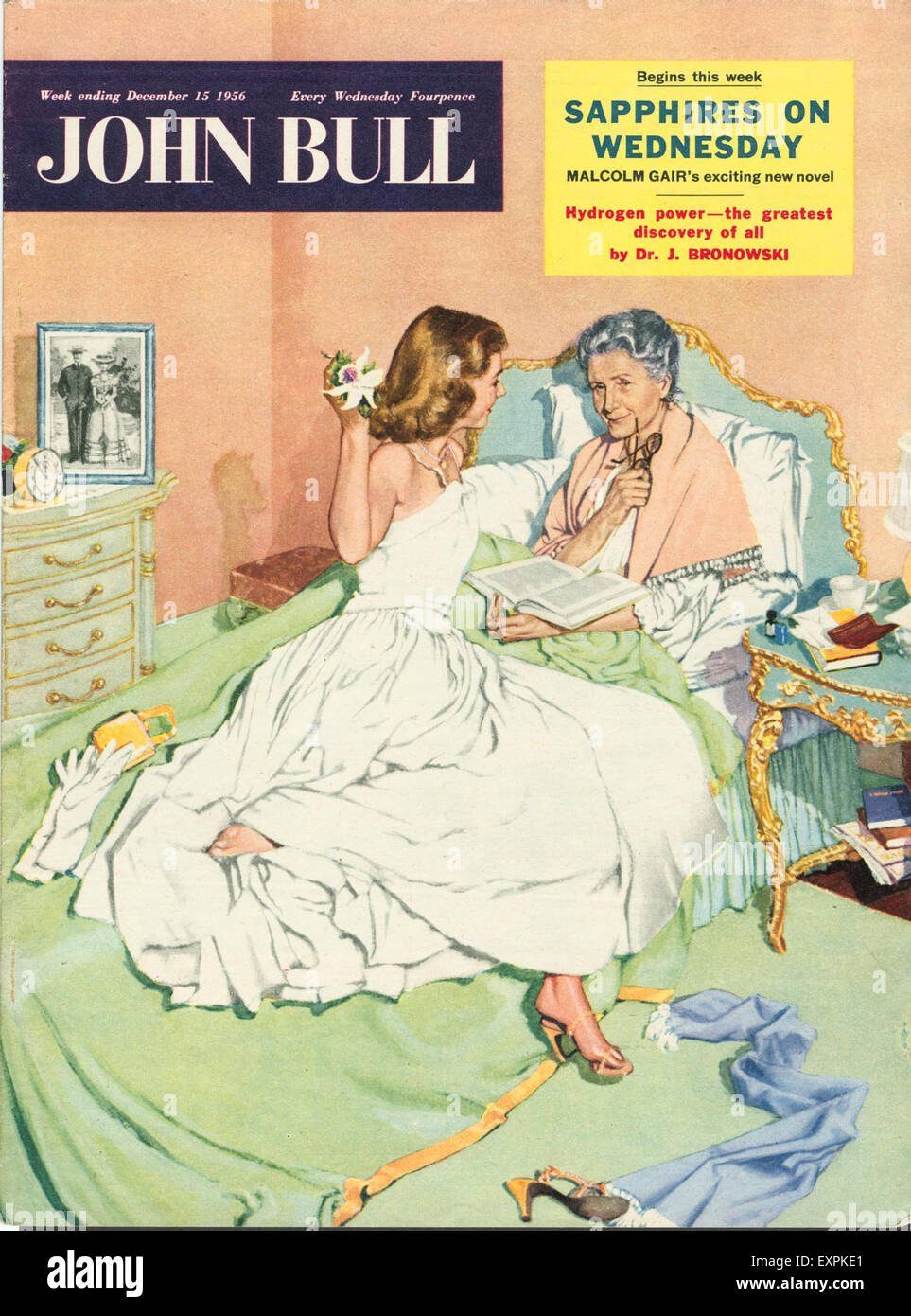 1950s UK John Bull Magazine Cover Stock Photo - Alamy