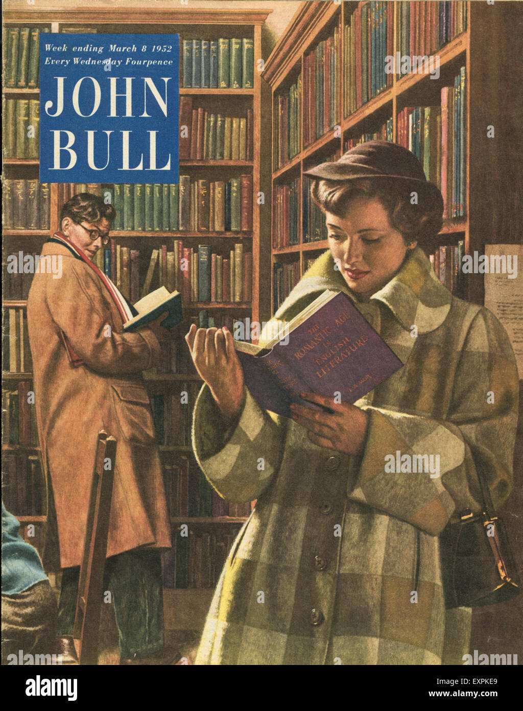 1950s UK John Bull Magazine Cover Stock Photo - Alamy