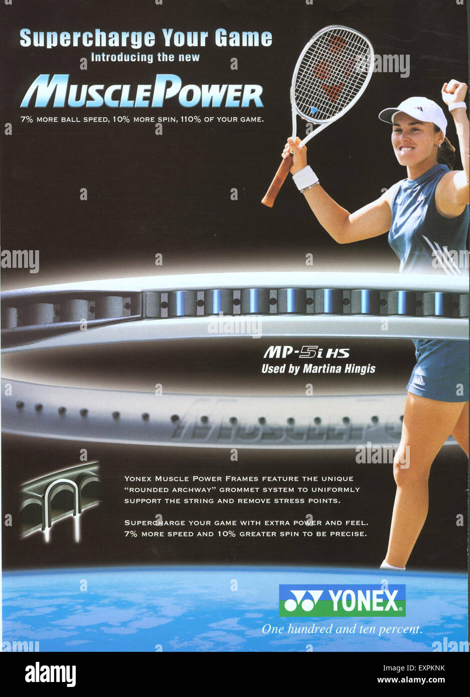 2000s UK Yonex Magazine Advert Stock Photo - Alamy