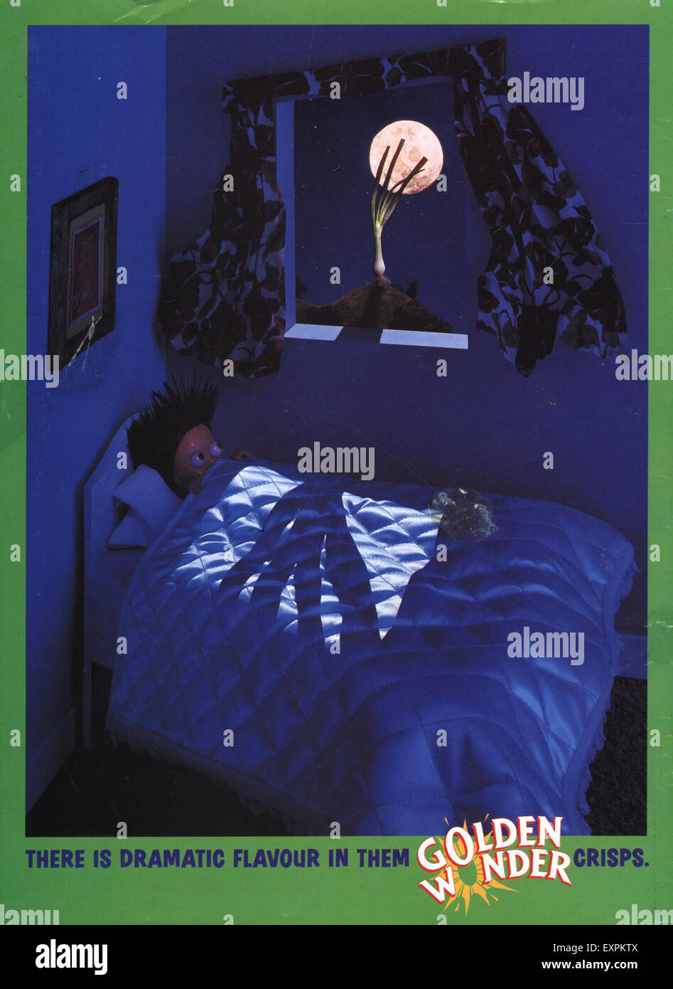 2000s UK Golden Wonder Magazine Advert Stock Photo - Alamy