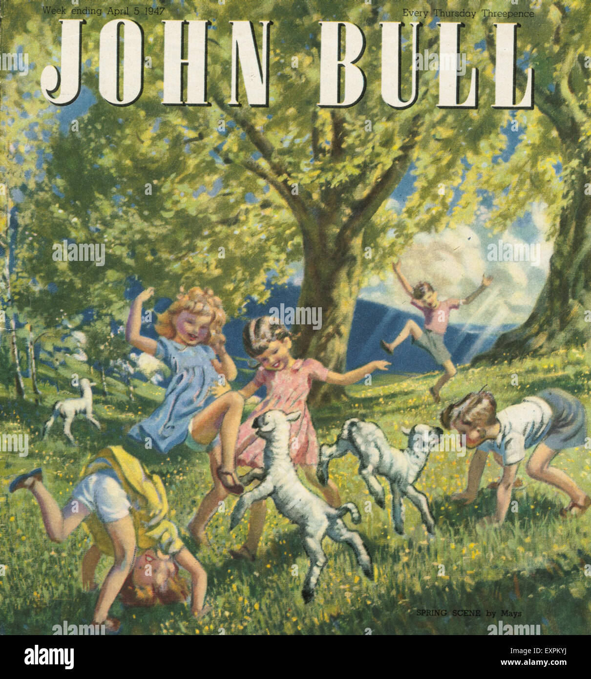 Spring magazine cover hi-res stock photography and images - Alamy