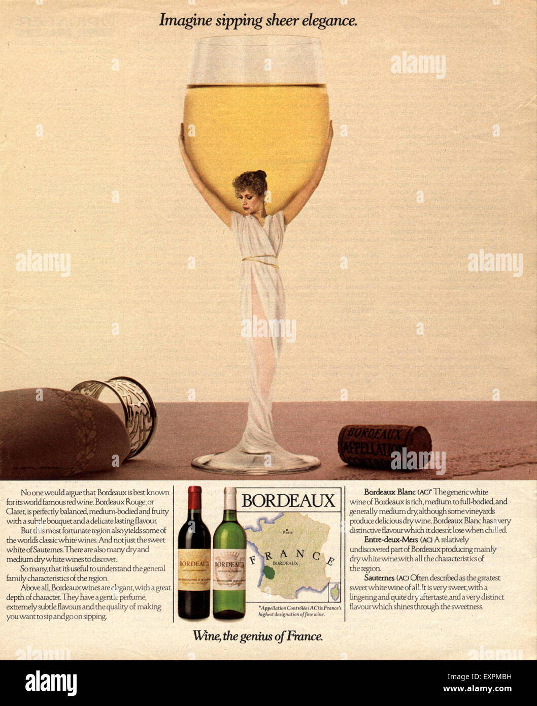 Alcohol uk advert 1980s hi-res stock photography and images - Alamy