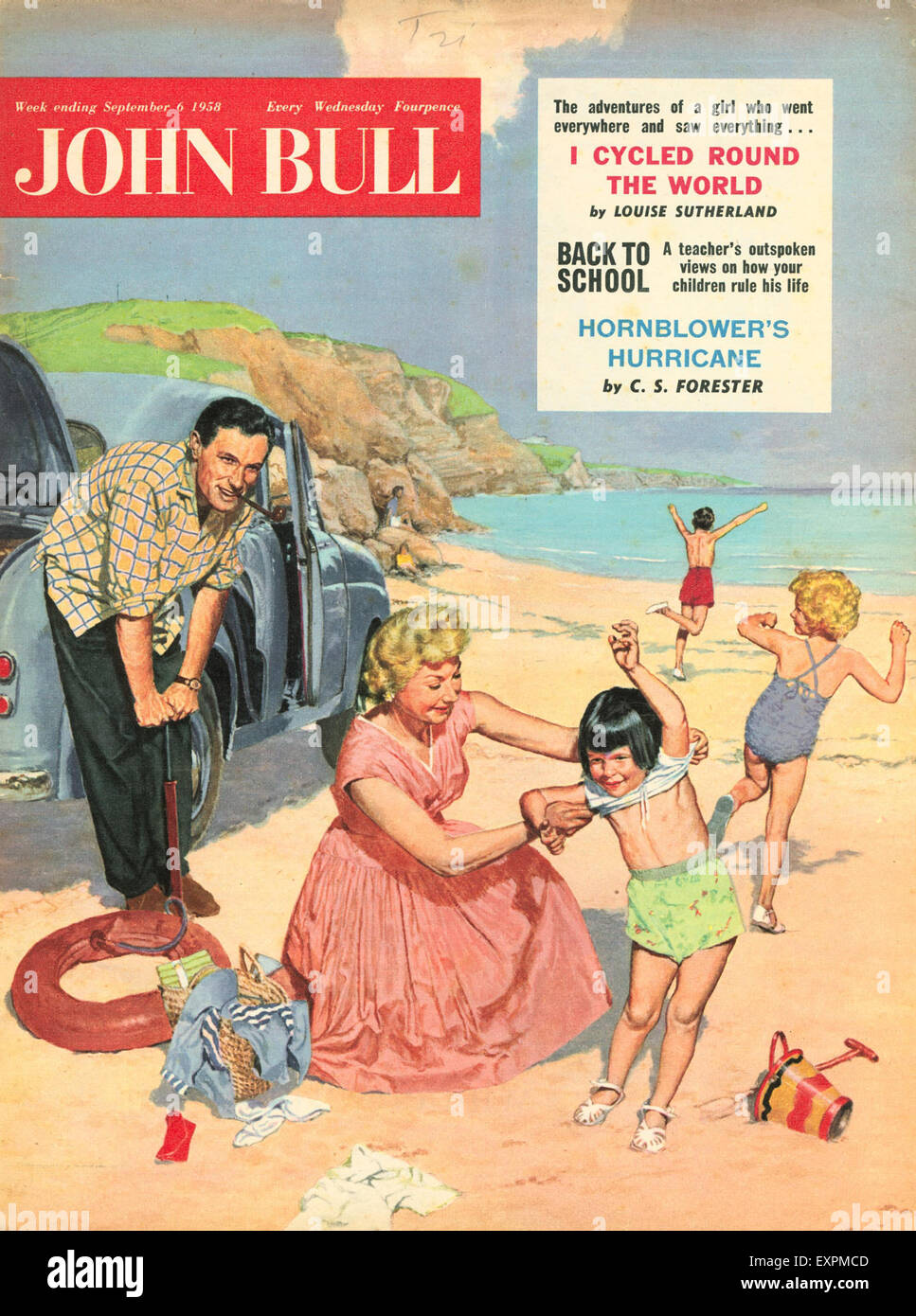 1950s UK John Bull Magazine Cover Stock Photo - Alamy