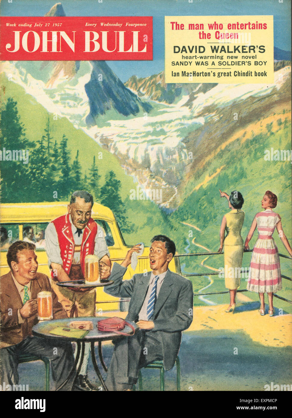 1950s UK John Bull Magazine Cover Stock Photo - Alamy