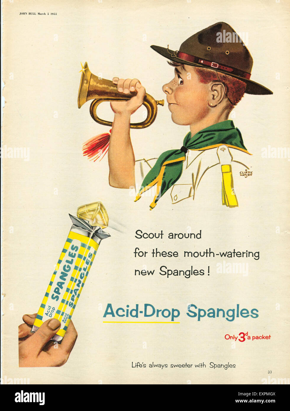 Spangles sweets 1950s hi-res stock photography and images - Alamy