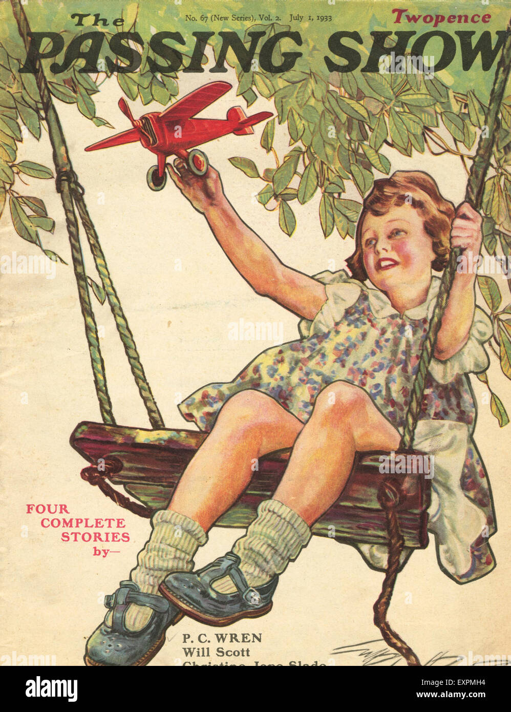 1930s UK The Passing Show Magazine Cover Stock Photo - Alamy