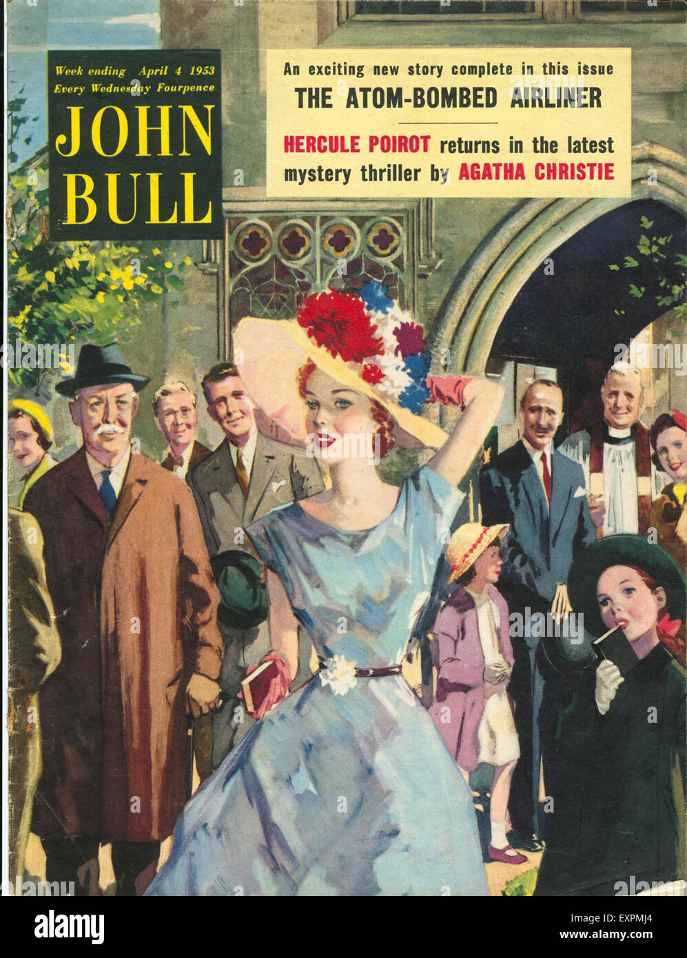 1950s UK John Bull Magazine Cover Stock Photo - Alamy