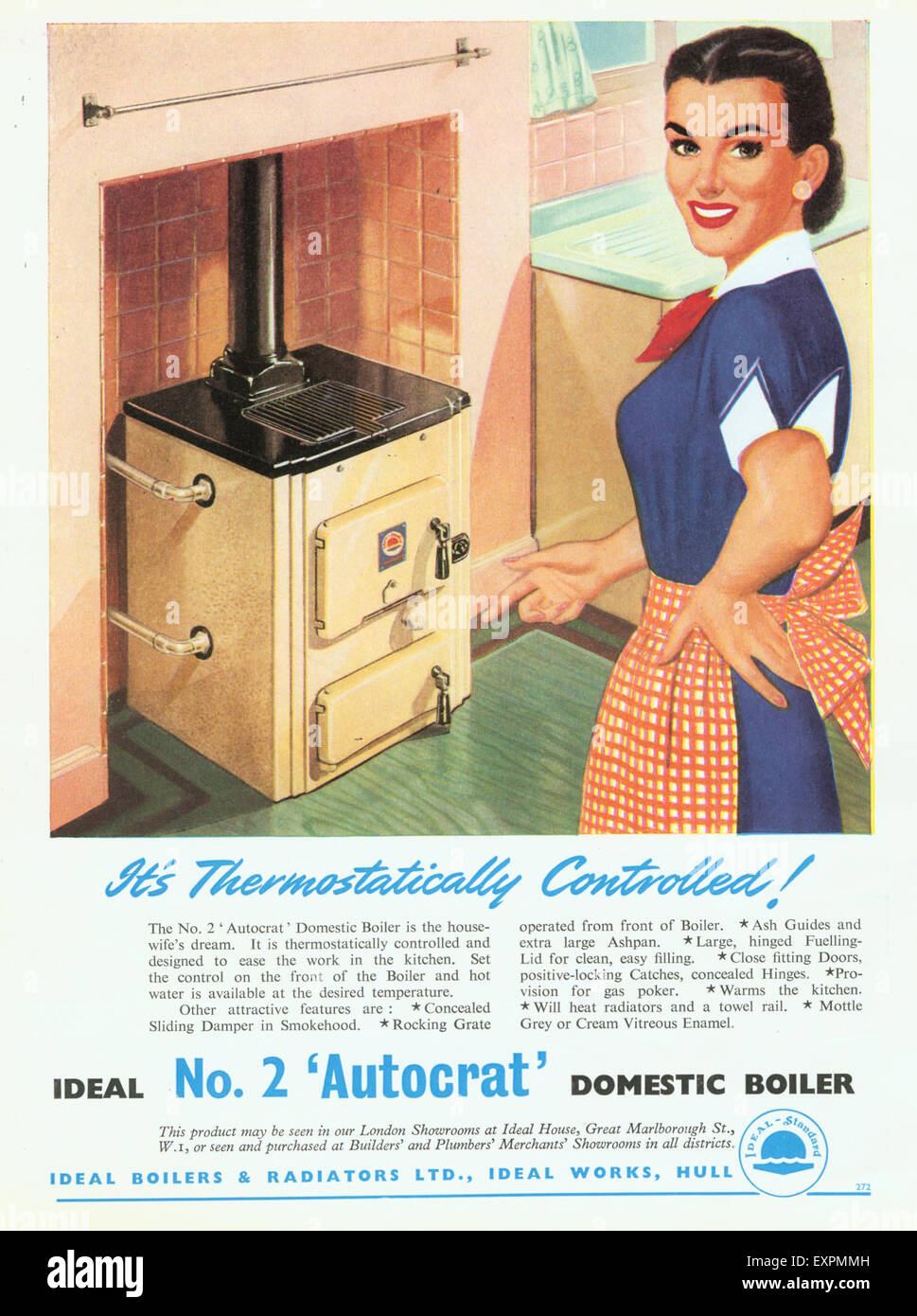 Ideal boilers hi-res stock photography and images - Alamy