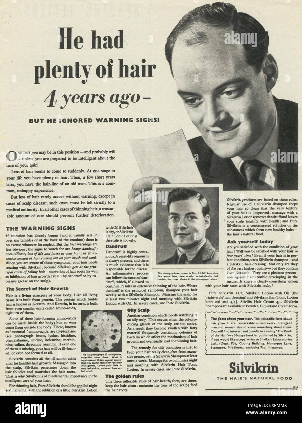 Silvikrin hi-res stock photography and images - Alamy