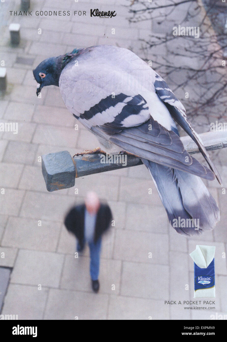 2000s UK Kleenex Magazine Advert Stock Photo - Alamy