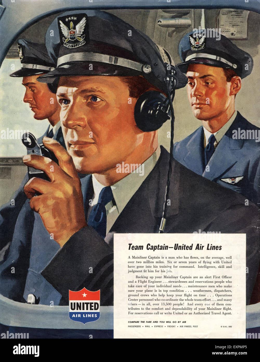 Vintage United Airline Ads