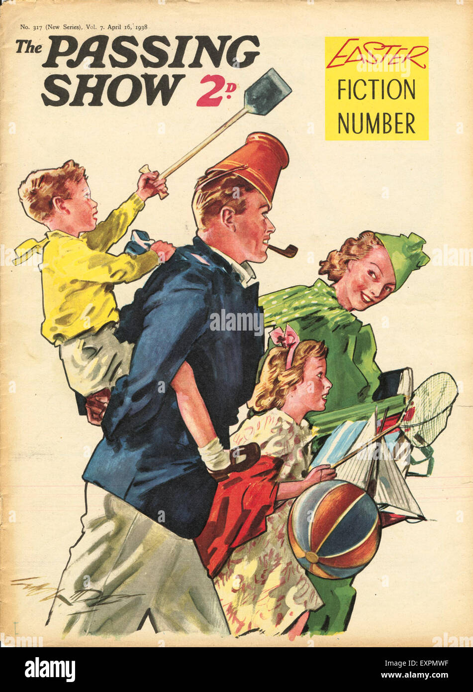 1930s UK The Passing Show Magazine Cover Stock Photo - Alamy