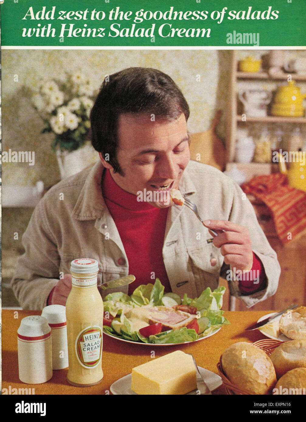 1960s UK Heinz Magazine Advert Stock Photo - Alamy
