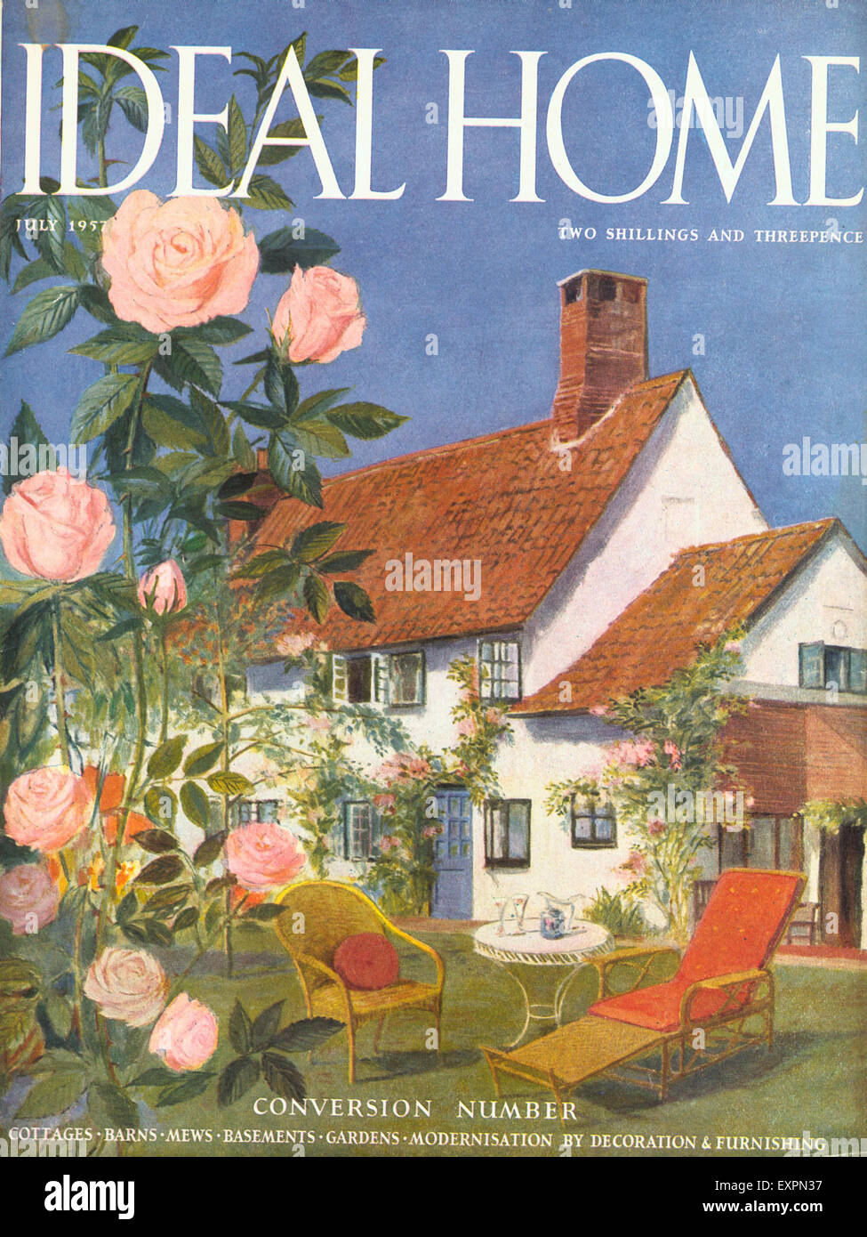 Ideal home magazine cover hi-res stock photography and images - Alamy