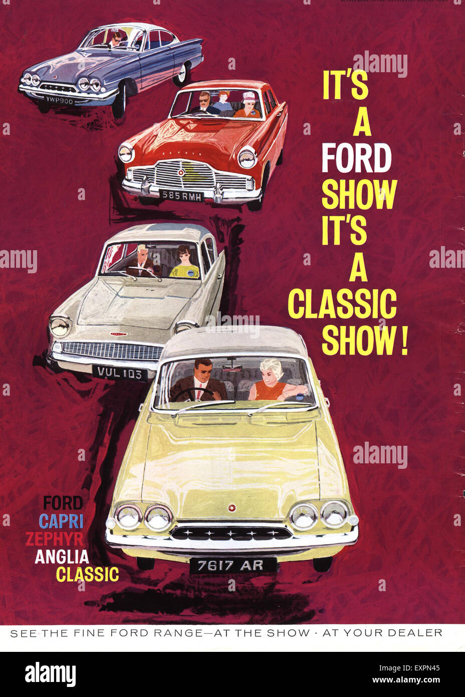 Ford capri advert hi-res stock photography and images - Alamy