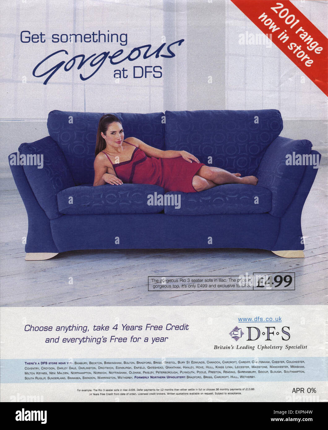 Dfs advert hi-res stock photography and images - Alamy