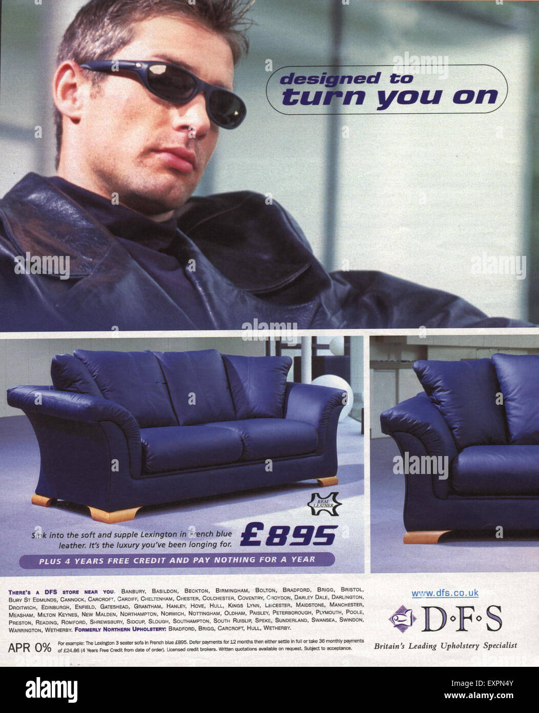 Dfs advert hi-res stock photography and images - Alamy