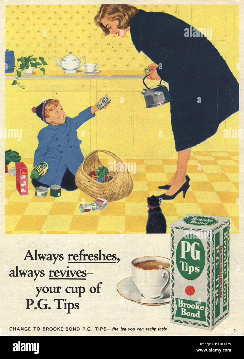Pg tips advert hi-res stock photography and images - Alamy