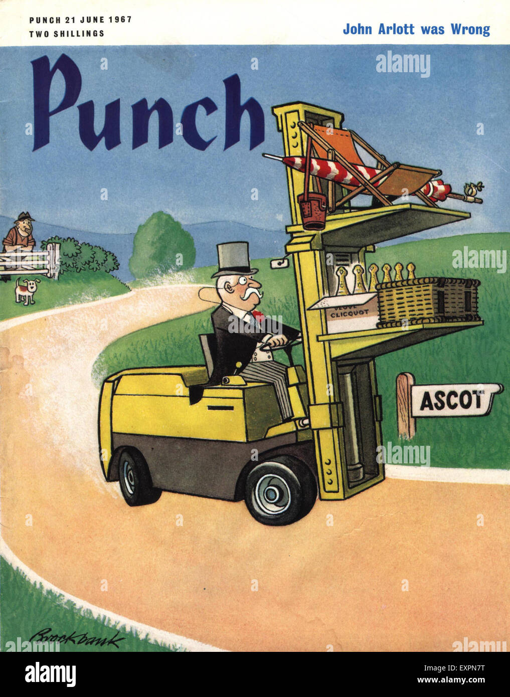 1960s UK Punch Magazine Cover Stock Photo - Alamy