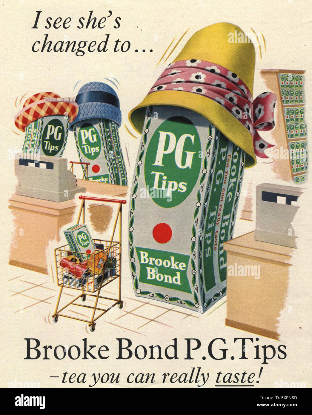 Pg tips advert hi-res stock photography and images - Alamy