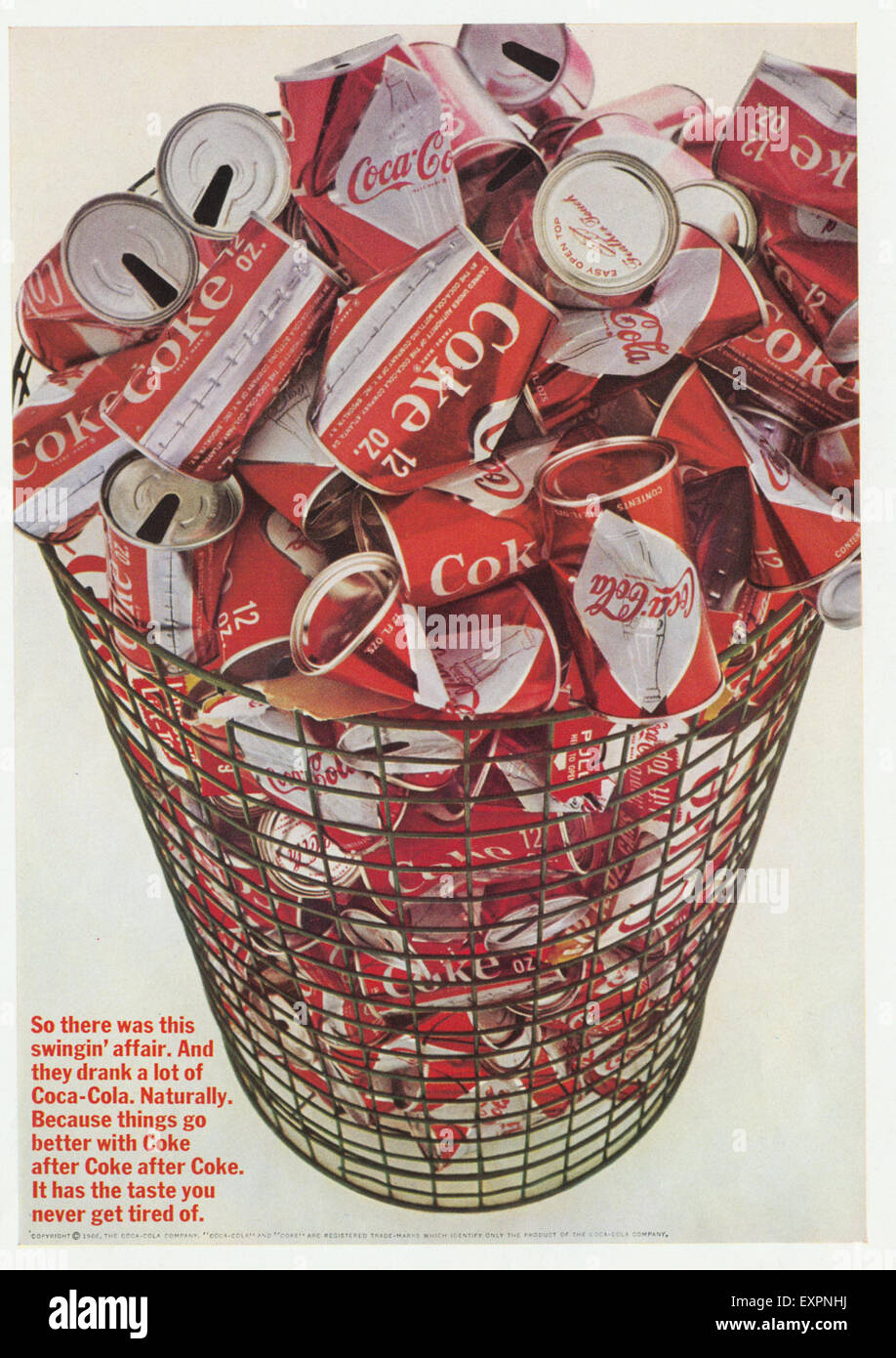 1960s usa coca cola hi-res stock photography and images - Alamy