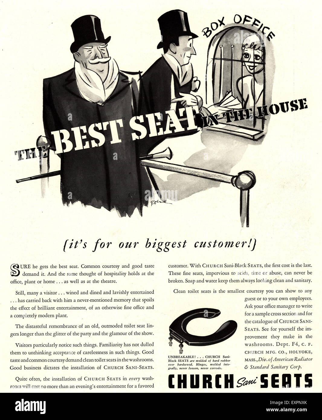 1930s USA Church Magazine Advert Stock Photo - Alamy