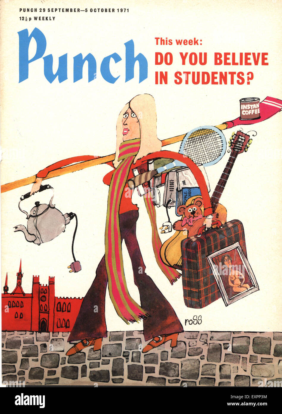 Punch magazine 1971 hi-res stock photography and images - Alamy