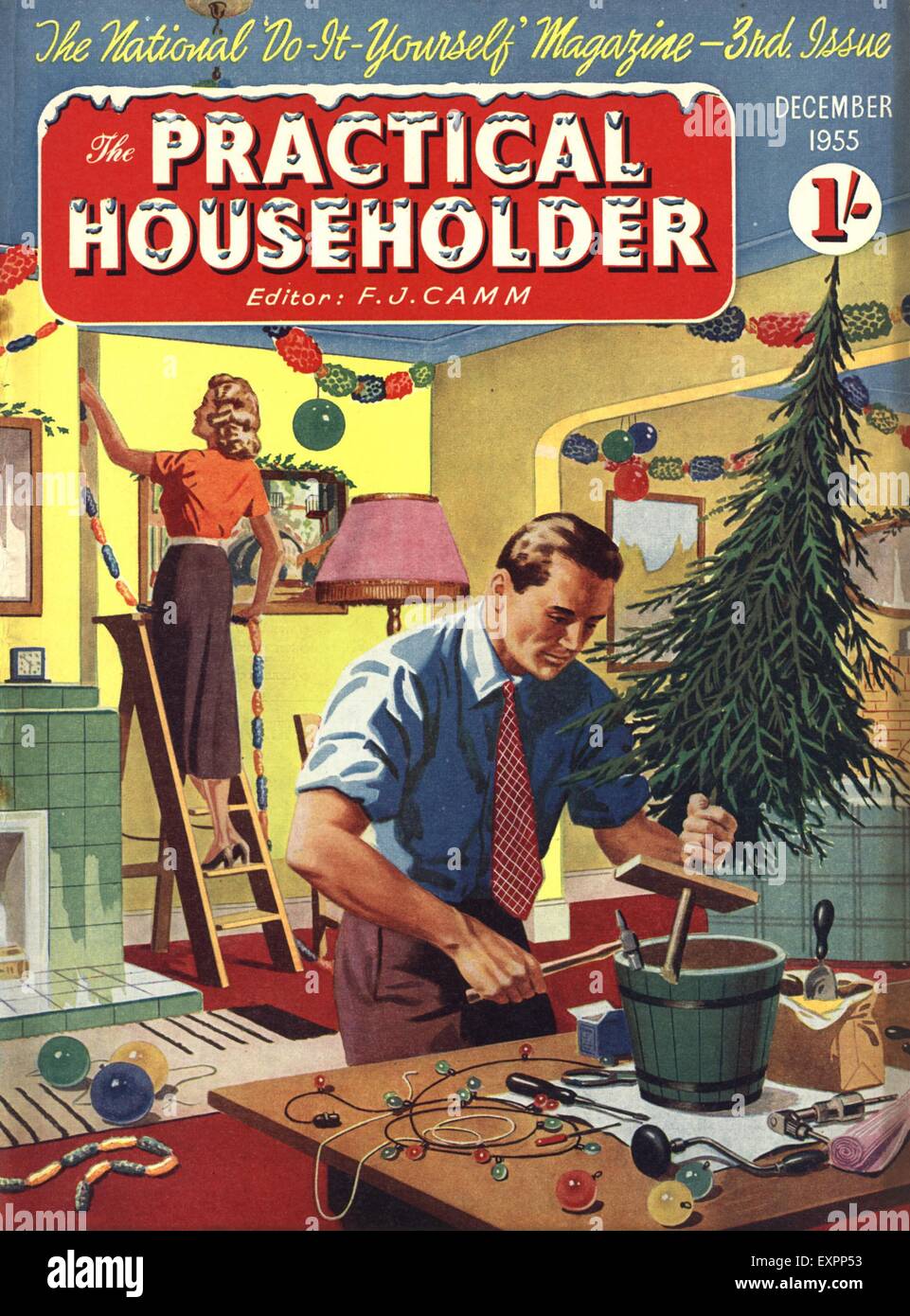 1950s uk home magazine cover hi-res stock photography and images - Alamy