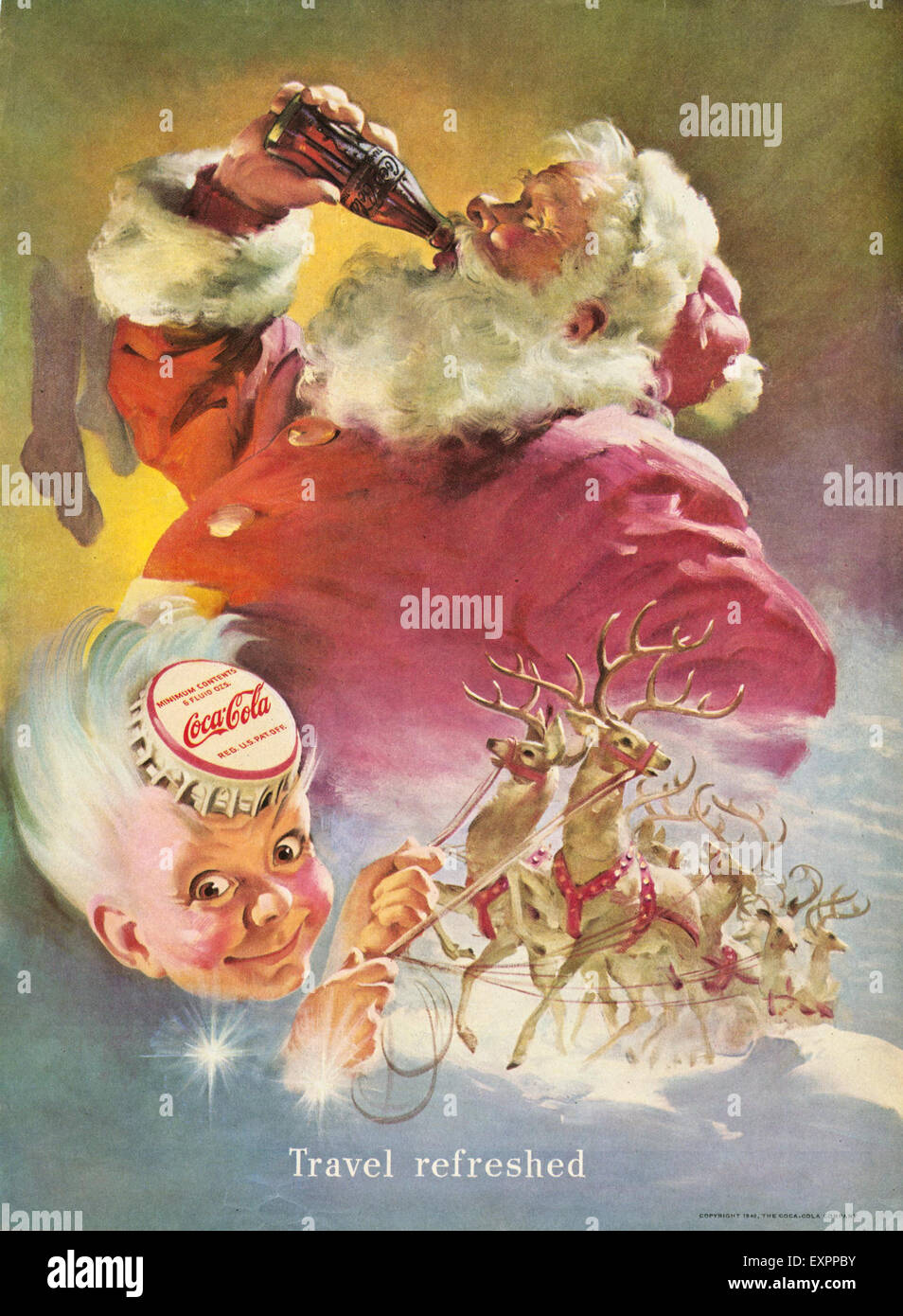 Coca cola iconic christmas hi-res stock photography and images - Alamy