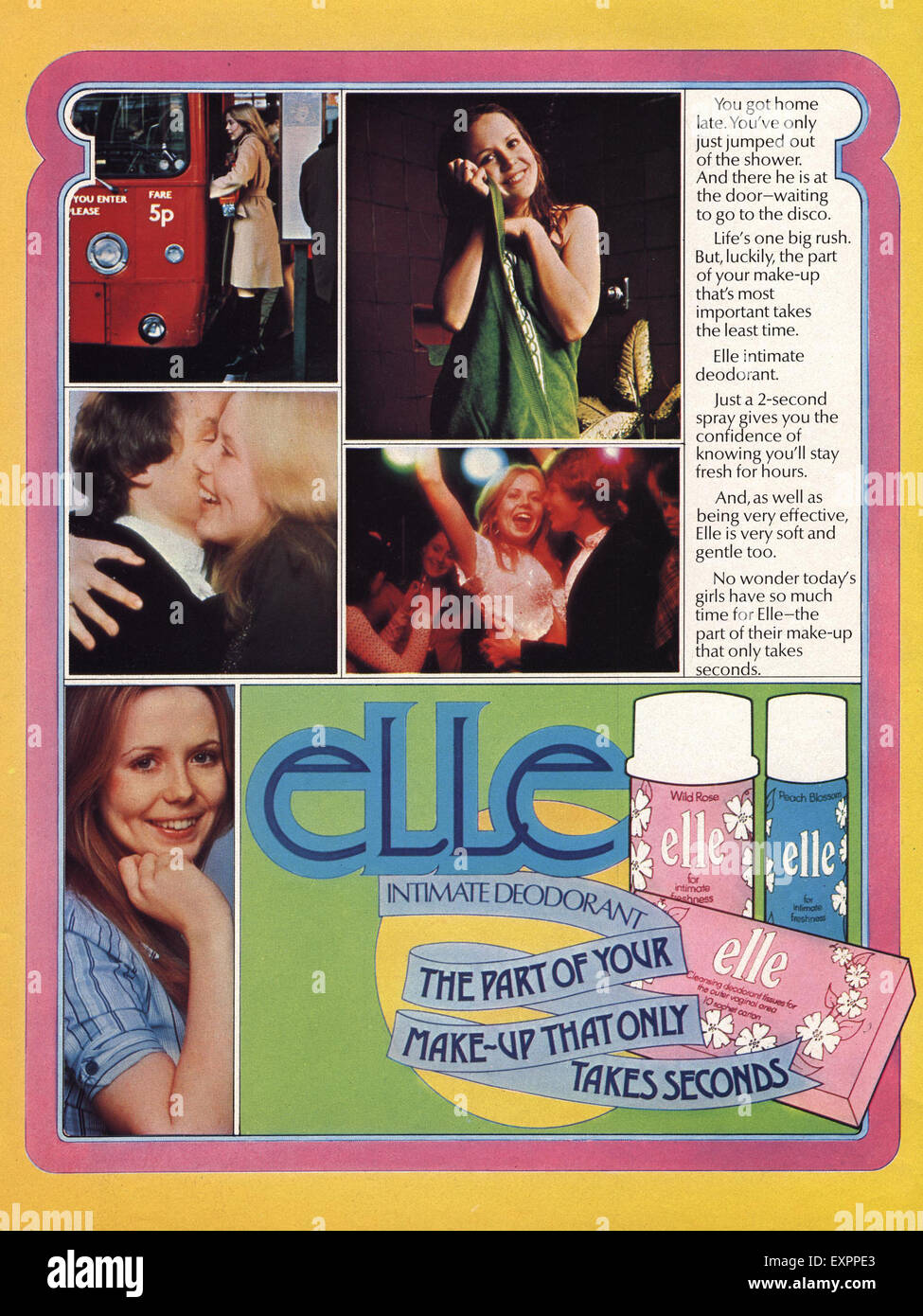 Elle 1970s hi-res stock photography and images - Alamy