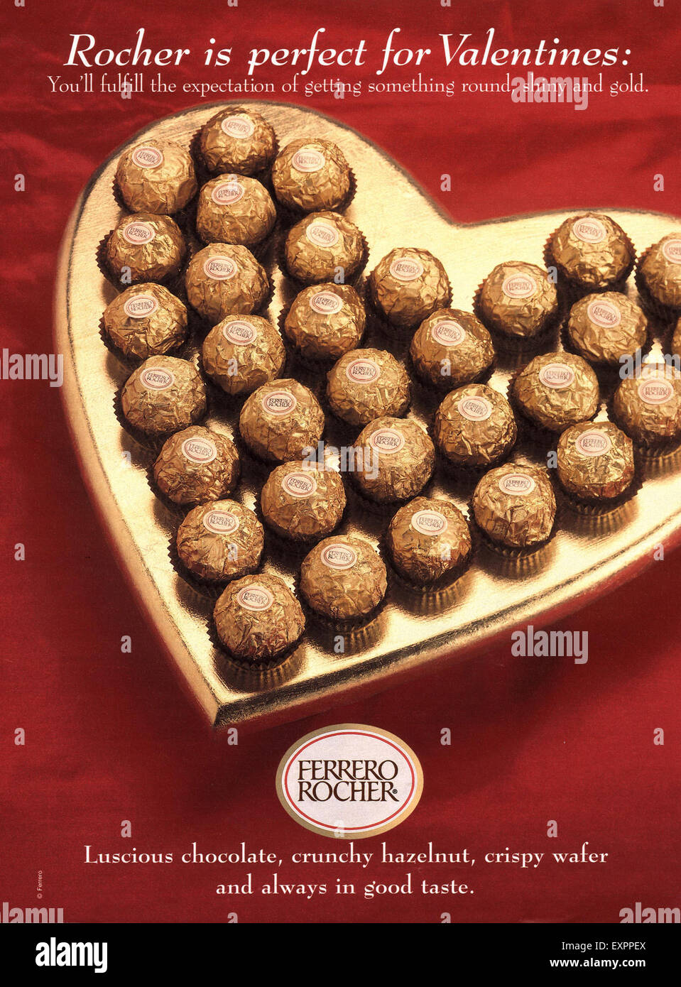 Ferrero advert hi-res stock photography and images - Alamy