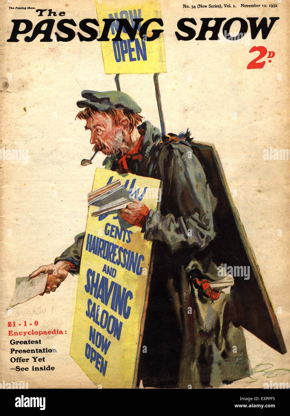 1930s uk passing show magazine hi-res stock photography and images - Alamy
