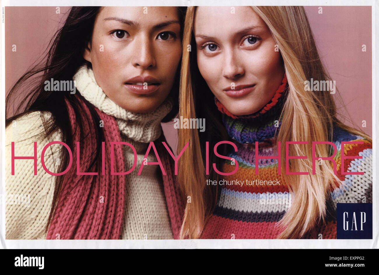 2000s UK Gap Magazine Advert Stock Photo - Alamy