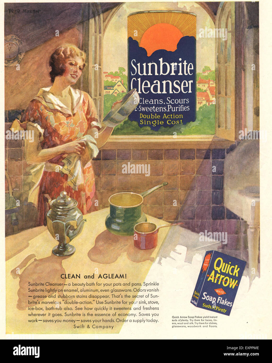 1920s usa housework magazine advert hi-res stock photography and images ...