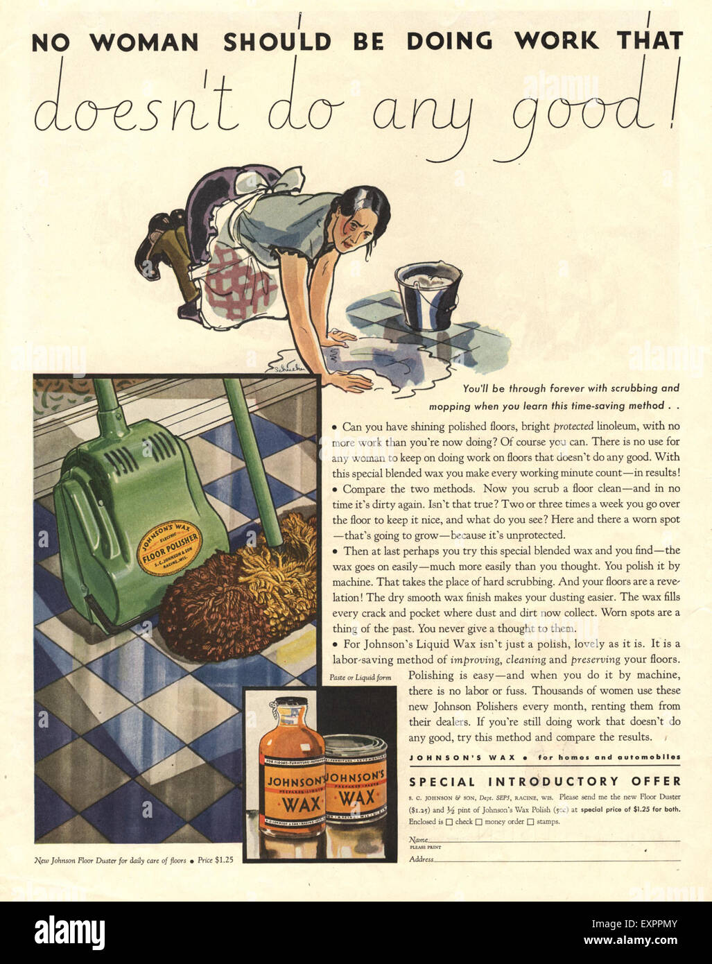 1920s usa housework magazine advert hi-res stock photography and images ...