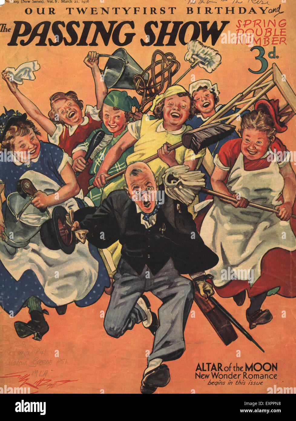 1930s UK The Passing Show Magazine Cover Stock Photo - Alamy