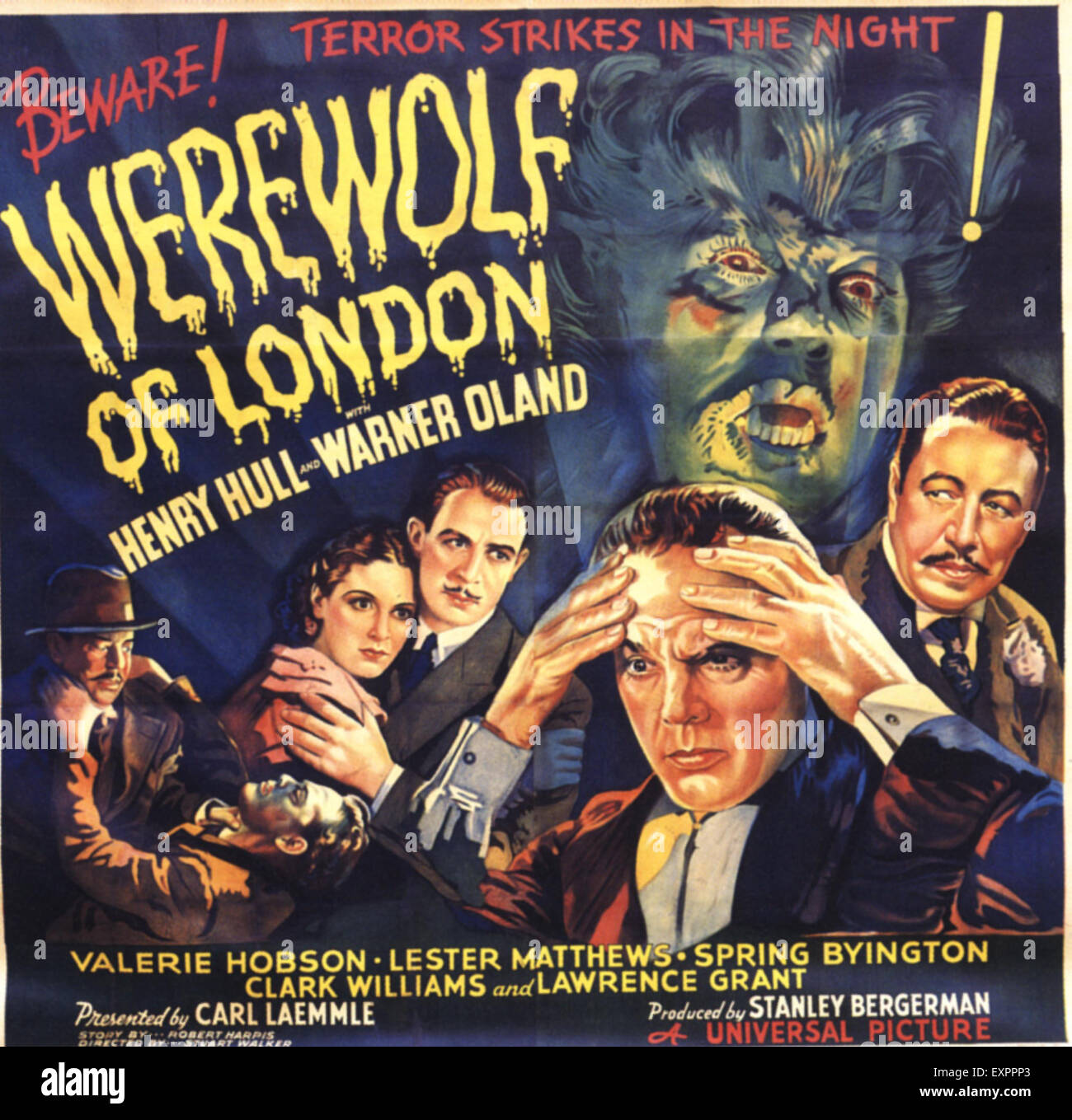 Werewolf poster werewolf hi-res stock photography and images - Alamy