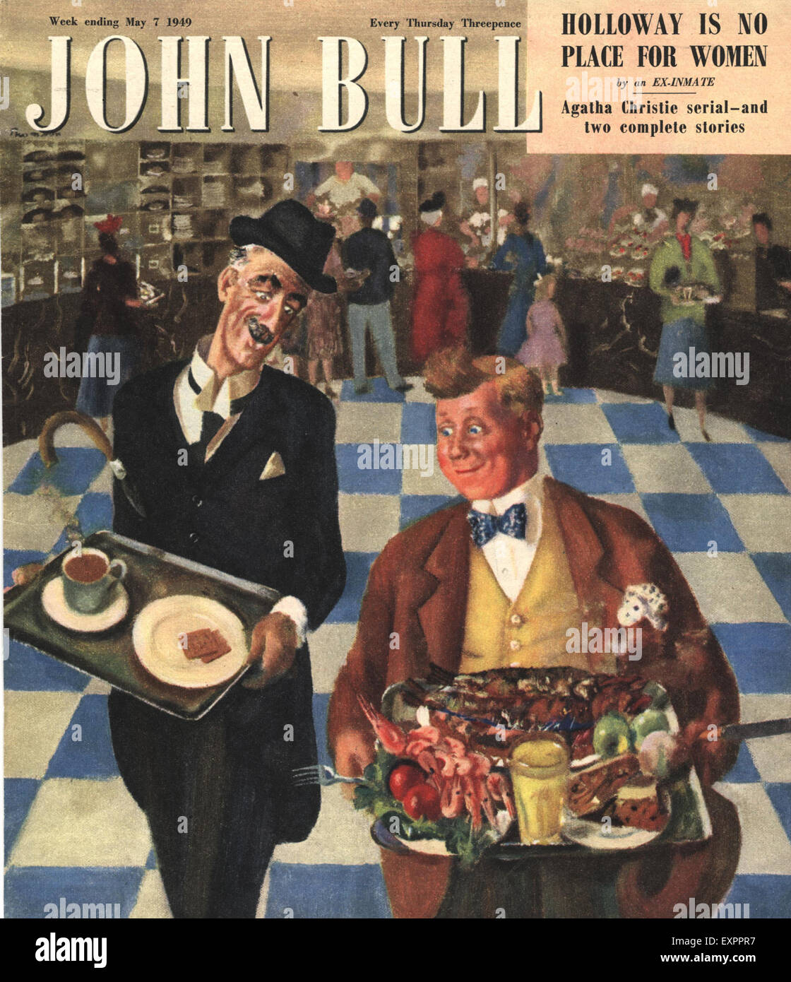 John bull magazine cover hi-res stock photography and images - Alamy