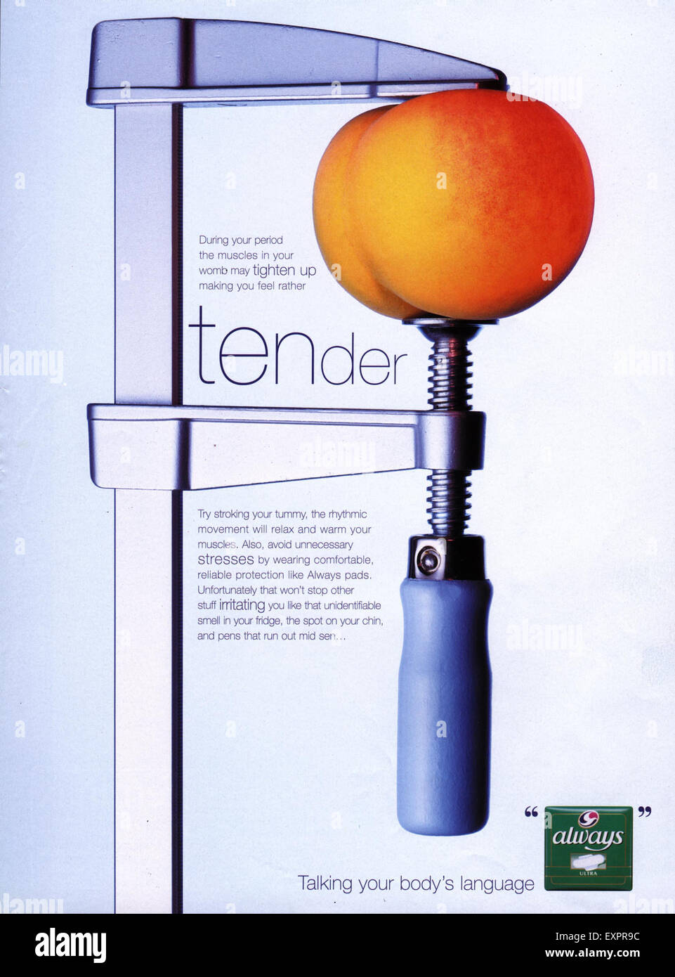 2000s UK Always Magazine Advert Stock Photo - Alamy