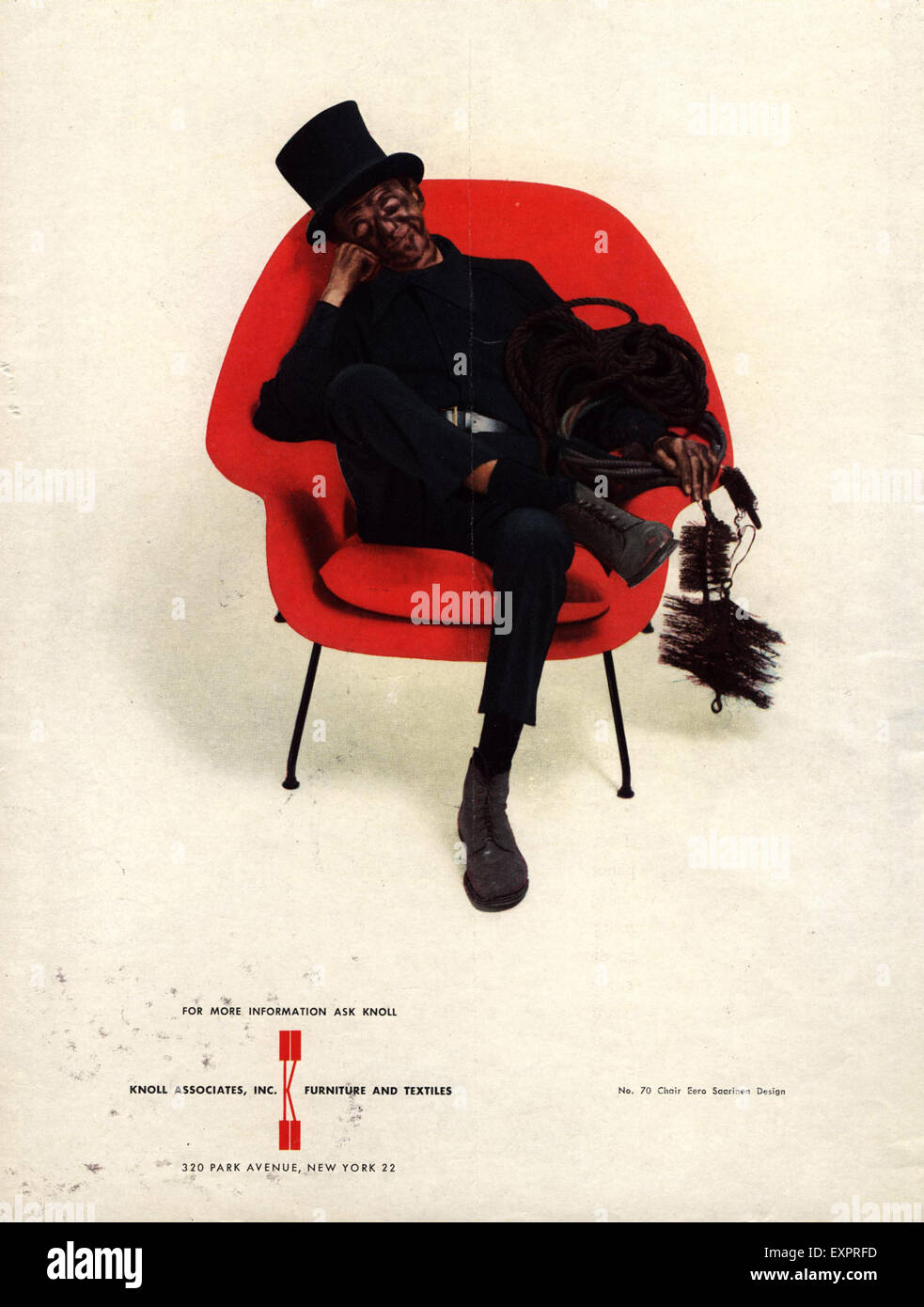 1960s advert chairs hi-res stock photography and images - Alamy