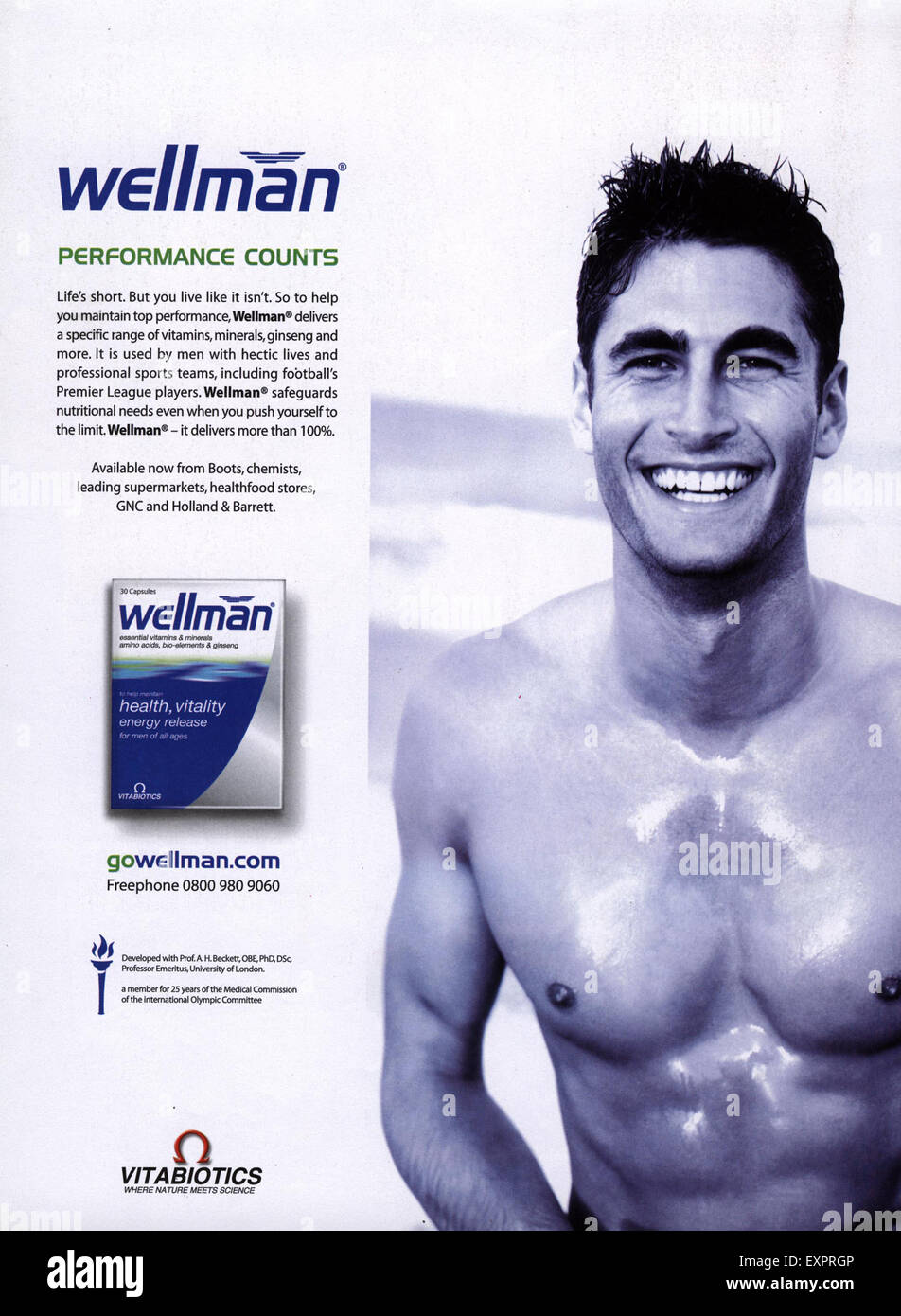 2000s UK Wellman Magazine Advert Stock Photo - Alamy