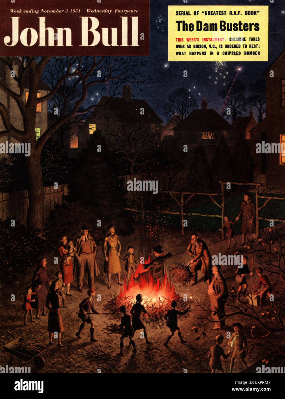 1950s UK John Bull Magazine Cover Stock Photo - Alamy