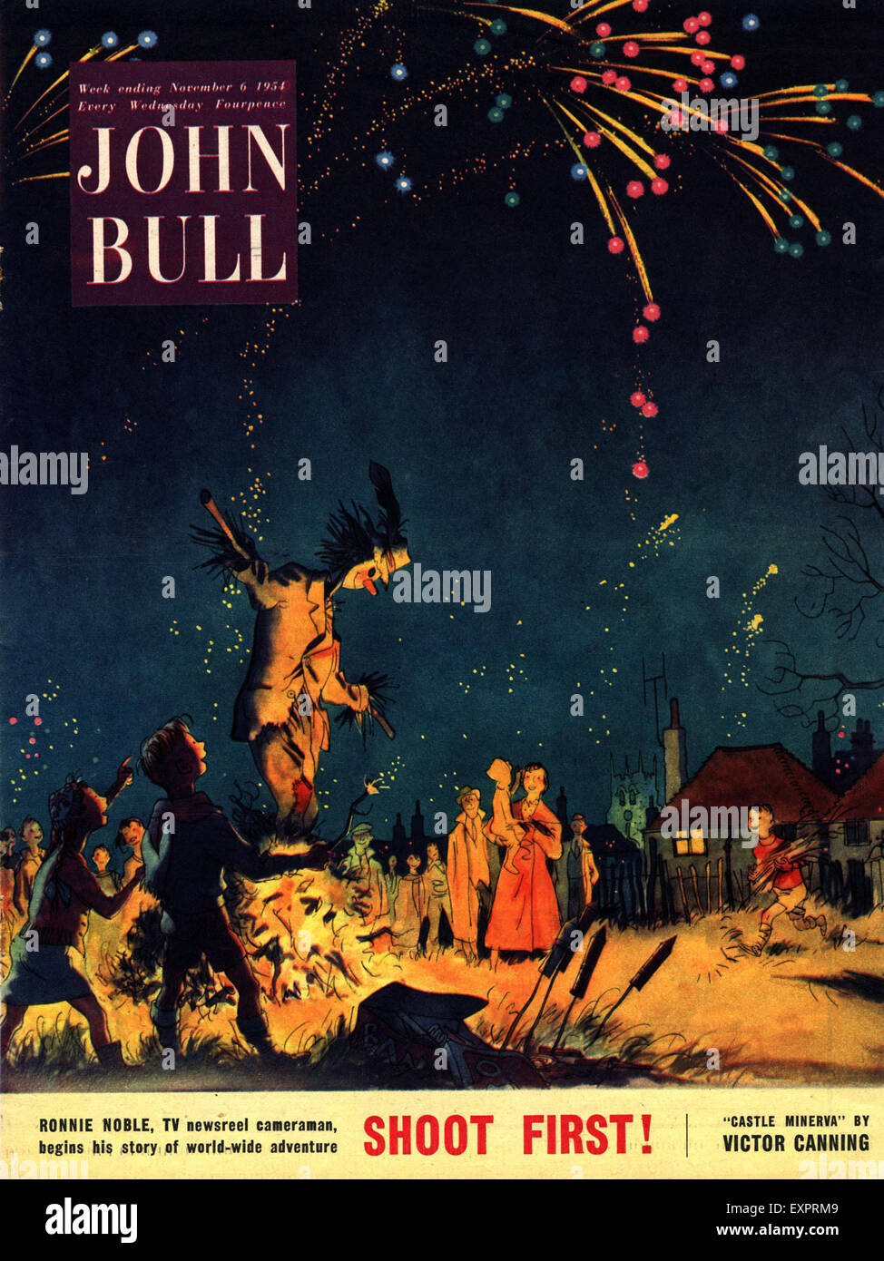 John bull magazine cover hi-res stock photography and images - Alamy