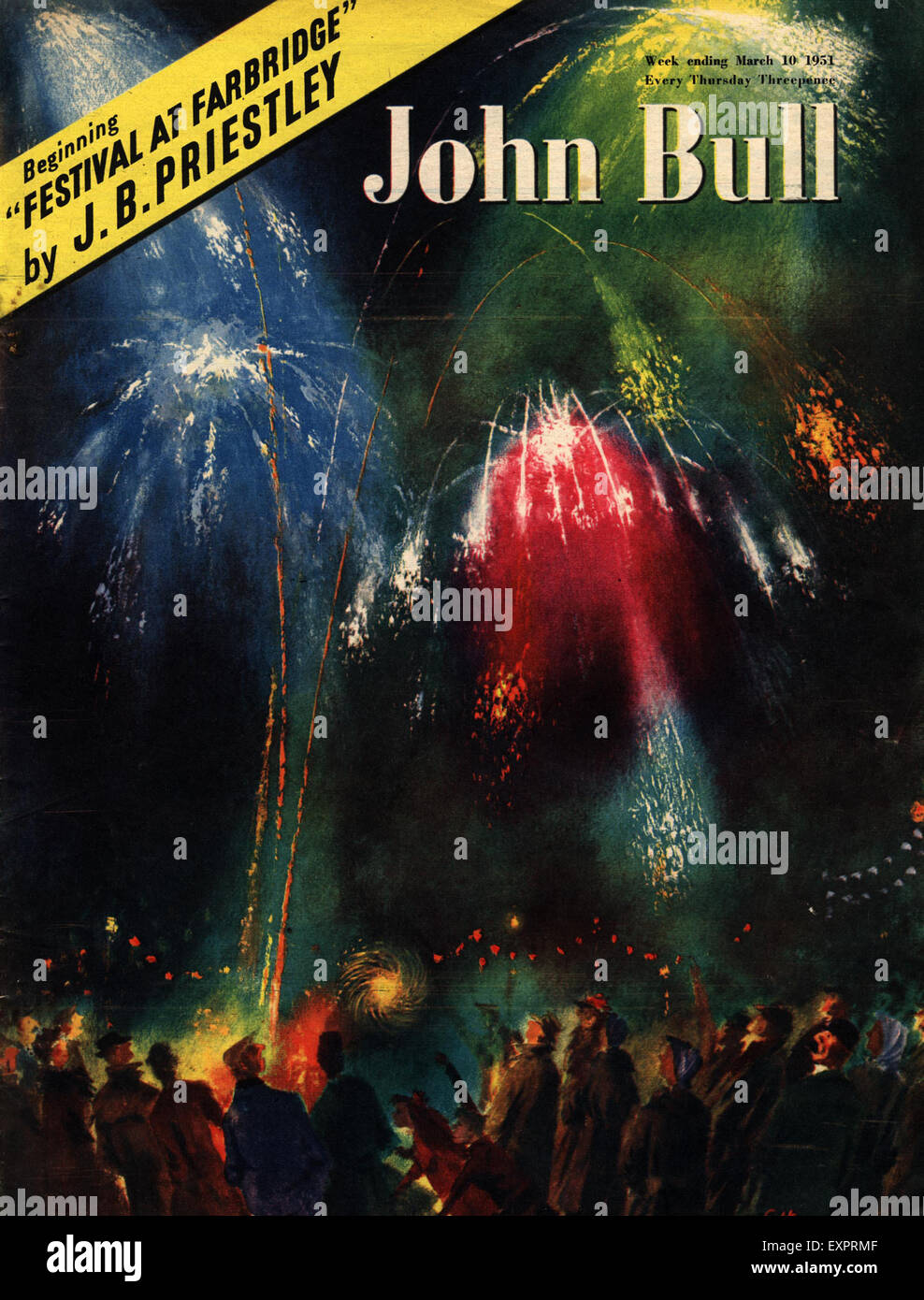 John bull magazine cover hi-res stock photography and images - Alamy