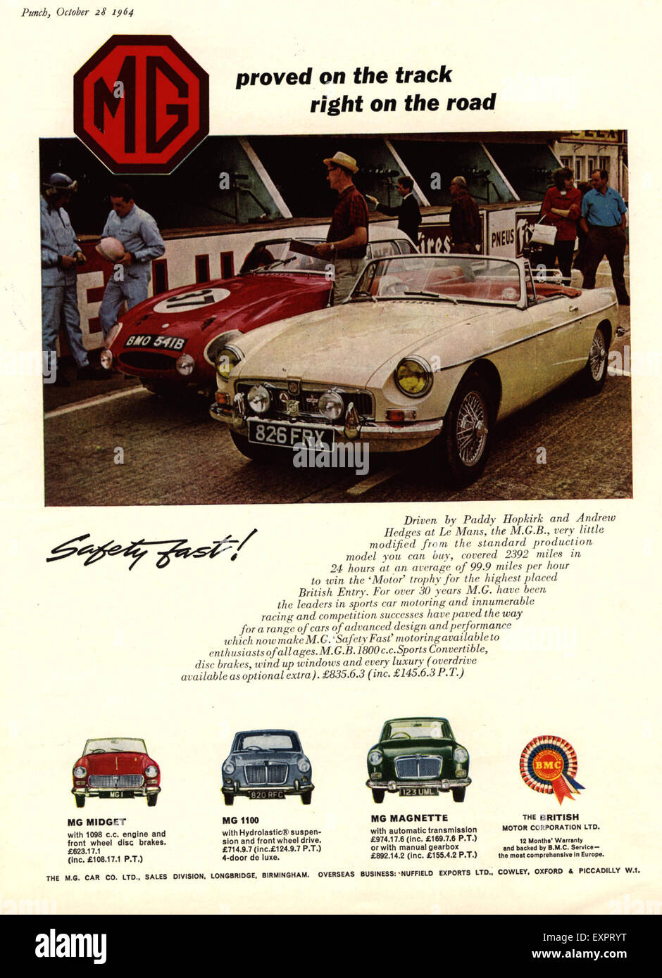 Mgb 1960s hi-res stock photography and images - Alamy