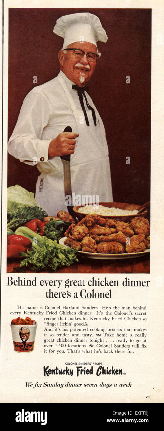 Kfc Advert High Resolution Stock Photography and Images - Alamy