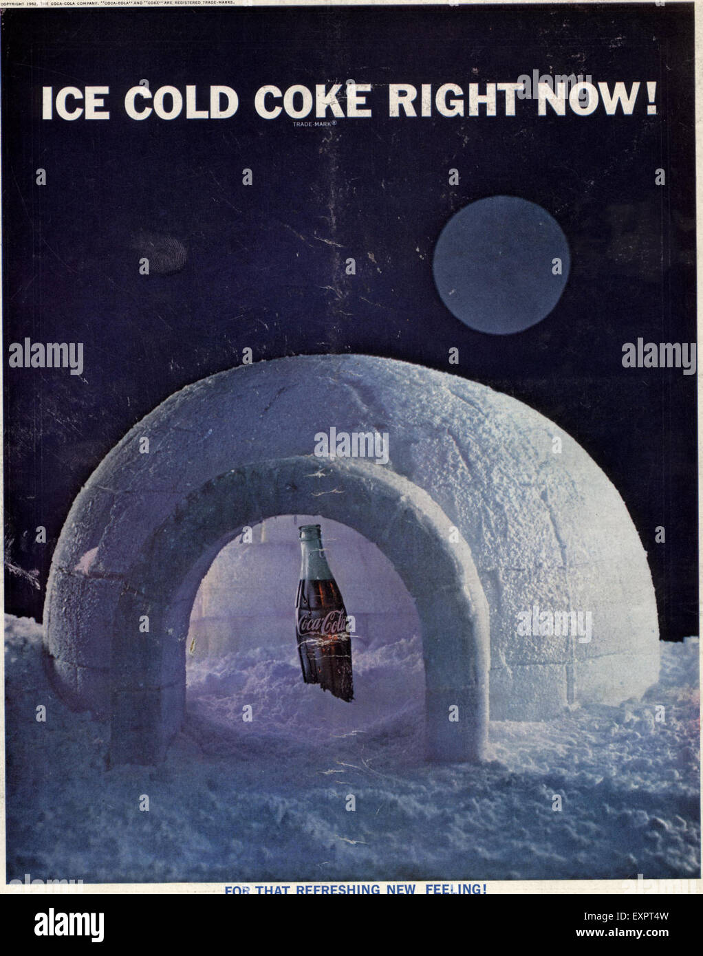 1950s usa coca cola magazine advert hi-res stock photography and images ...