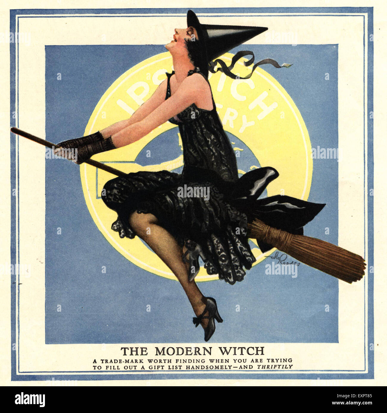 Flying witches hi-res stock photography and images - Alamy