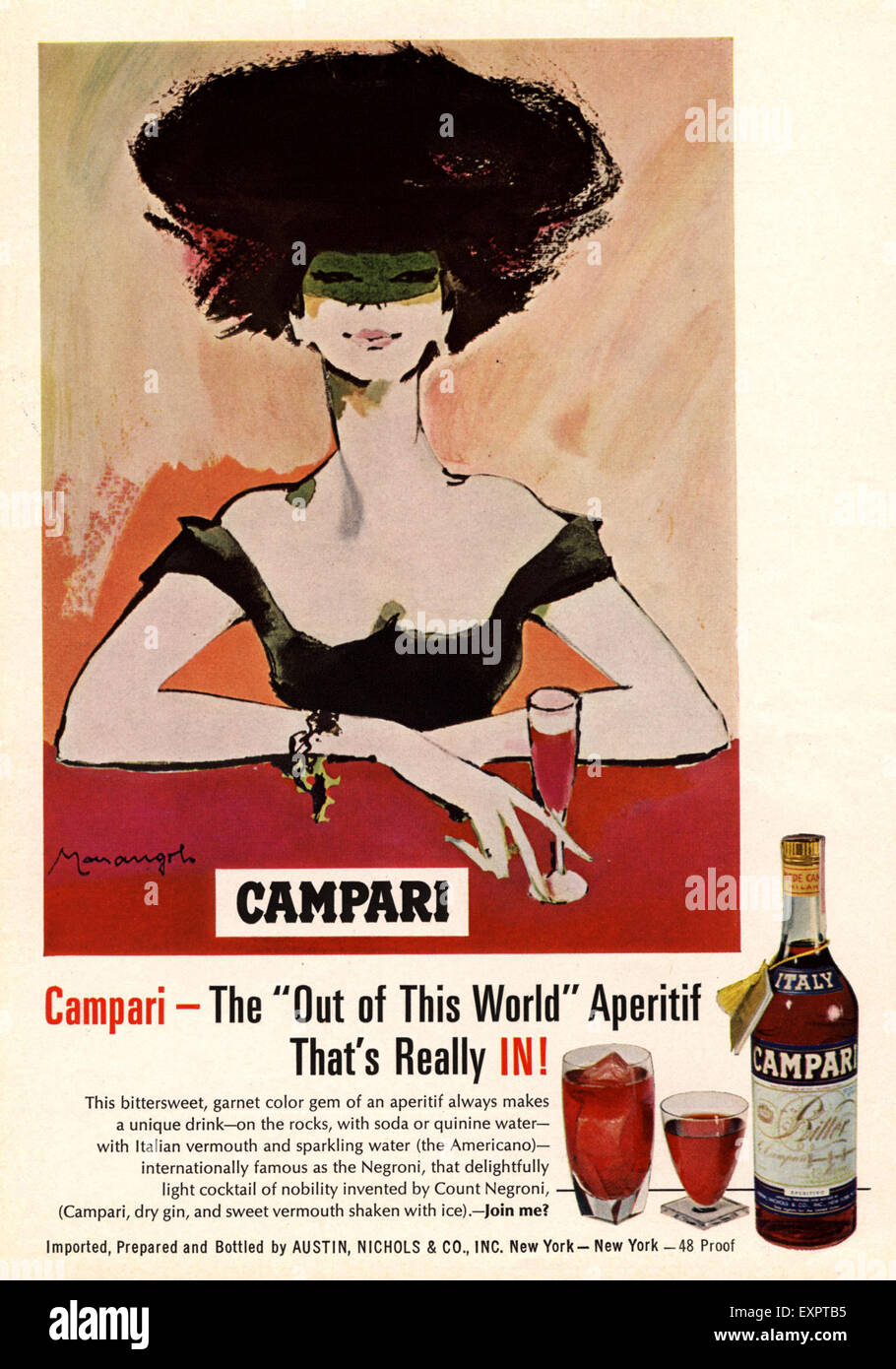 Campari Advert High Resolution Stock Photography and Images - Alamy